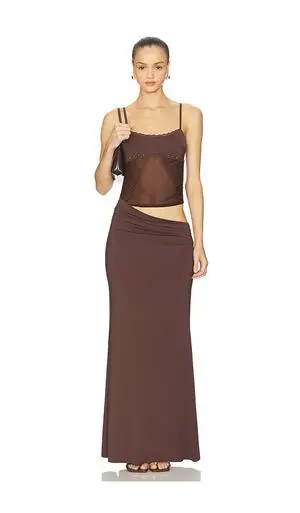 RUNAWAY THE LABEL Celyse Midi Dress