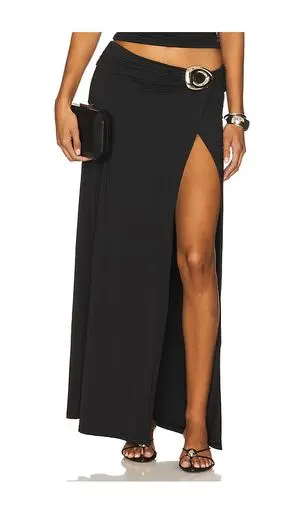 RUNAWAY THE LABEL Indiana Maxi Skirt - Black