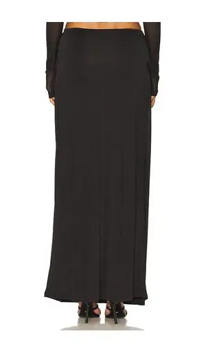 RUNAWAY THE LABEL Wilona Maxi Skirt - Black