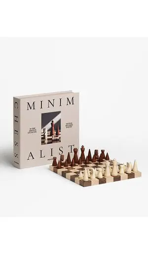 PRINTWORKS Wood Chess The Minimalist