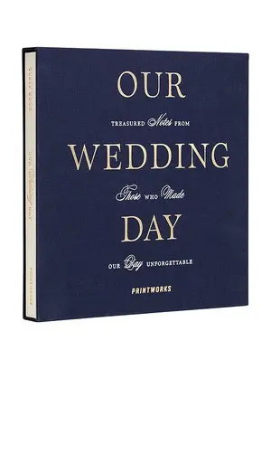 PRINTWORKS Wedding Guest Book