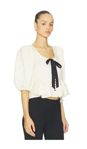 Free People Pamela Bow Top