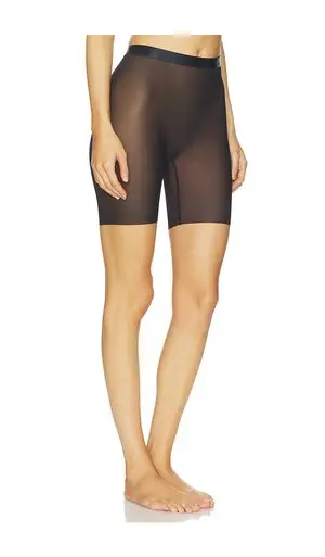 Spanx Spanxsmooth Sheer Smoothing Mid Thigh In Black