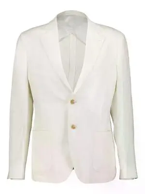 Frescobol Carioca Linen Blazer - White