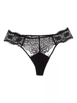 Lise Charmel Sublime Lace Thong - Black