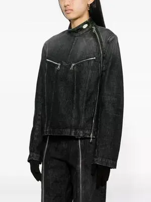JEAN PAUL GAULTIER Zipped Denim Jacket