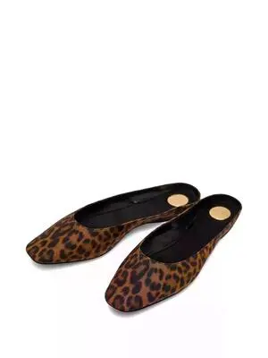 Saint Laurent Leopard Lido Ballerina