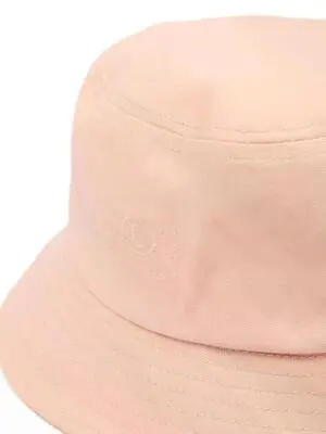 MAISON MARGIELA Logo-patch Bucket Hat - Pink