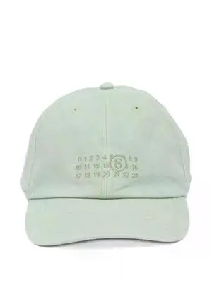 MAISON MARGIELA Embroidered Baseball Cap - Green
