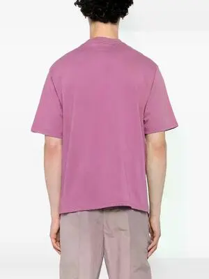AGNES B. Logo-embroidered T-shirt