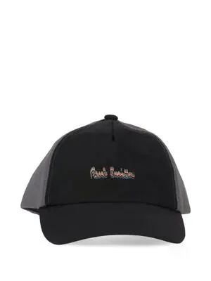 Paul Smith Logo Baseball Cap - Black