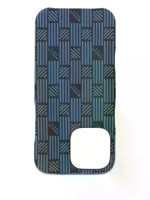 Moreau Patterned Iphone 16 Max Cover - Blue