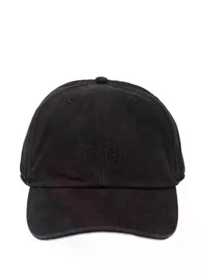 MAISON MARGIELA Logo-motif Baseball Cap - Black