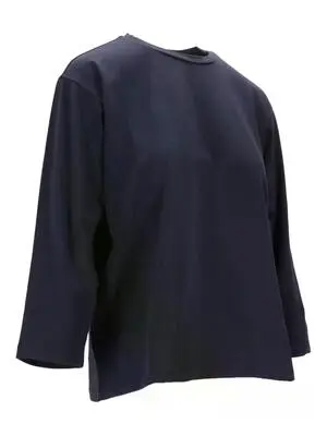 LA ROSE Long Sleeve T-shirt - Blue