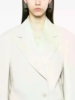 P.a.r.o.s.h Raisa Single-breasted Blazer - Neutrals