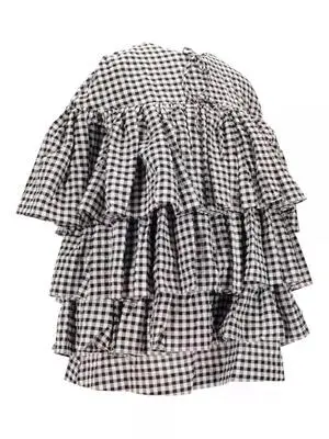 MERYLL ROGGE Ruffled Tiered Mini Dress