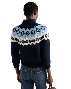 Prada Wool And Cashmere Sweater - Blue