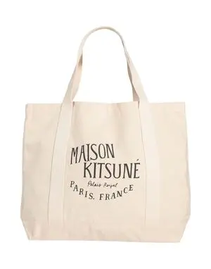 Maison Kitsuné Cotton Handbag - Beige