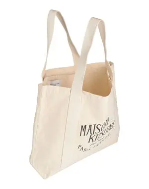 Maison Kitsuné Cotton Handbag - Beige
