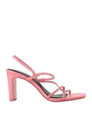 Sandro SANDRO Strappy Leather Sandals Pink