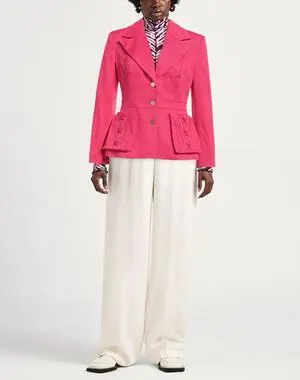 Elisabetta Franchi Single-breasted Blazer With Appliqués