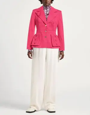 Elisabetta Franchi Single-breasted Blazer With Appliqués