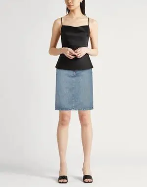 Coperni Flared Denim Skirt