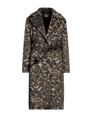 Moschino Velour Leopard Print Coat