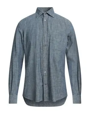 GLANSHIRT Denim Shirt Size Cotton