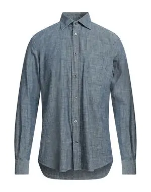 GLANSHIRT Denim Shirt Size Cotton