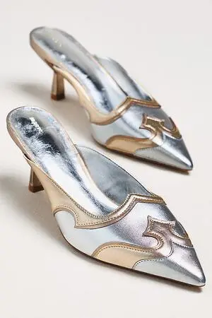 Maeve Gold Tone Shoes For Women