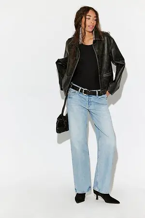 Women's How To Style Low Rise Jeans
