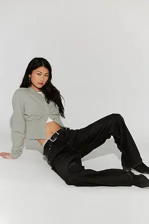 EB DENIM Low-rise Baggy Jeans - Magica