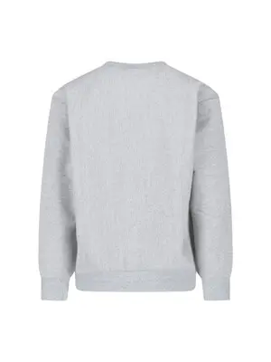 Carhartt Work In Progress American Script Crew Neck Sweatshirt - Gray