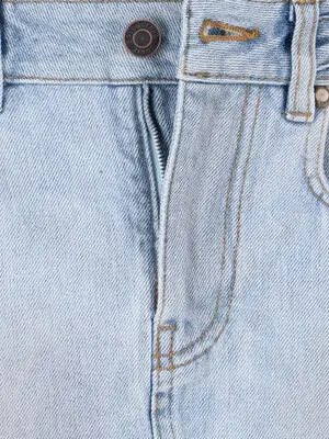 Balenciaga Le City Denim Mini Skirt - Light Blue