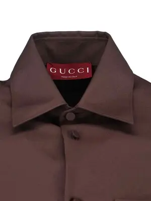 Gucci Horsebit' Shirt - Brown