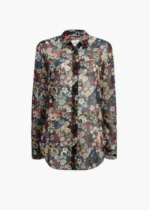 Khaite Khaite Goya Shirt Black Multi