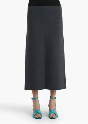 Khaite Patri Knit Skirt