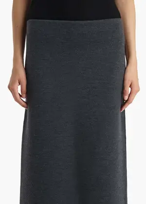 Khaite Patri Knit Skirt