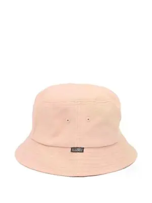 MAISON MARGIELA Logo Patch Bucket Hat - Pink