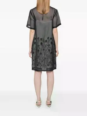P.a.r.o.s.h Flora-detail Midi Dress