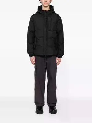 AGNES B. Hooded Down Jacket