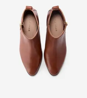 Cole Haan Haisley Ankle Boots - Cuoio