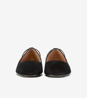 Cole Haan Bridget Mary Jane Ballet Flats - Black
