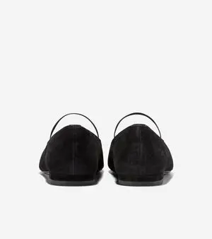 Cole Haan Bridget Mary Jane Ballet Flats - Black