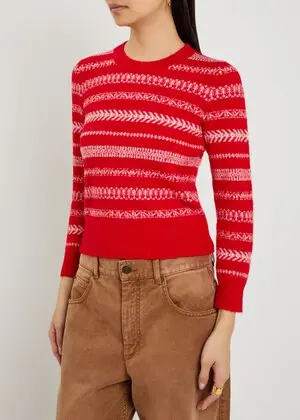 Isabel Marant Étoile Fair Isle Alpaca-blend Jumper