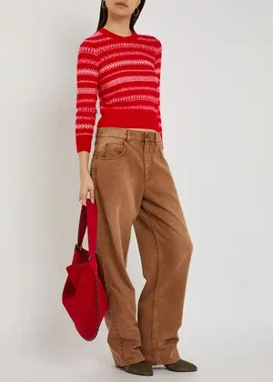 Isabel Marant Étoile Fair Isle Alpaca-blend Jumper
