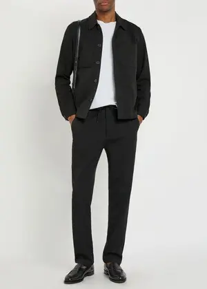 LES DEUX Marseille Hybrid Woven Overshirt