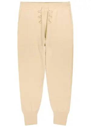 AURELIEN Leisure Tapered-leg Cashmere Sweatpants