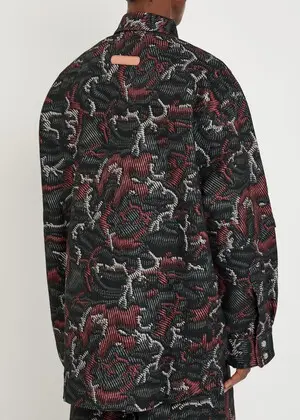 PDF CHANNEL Raf Patterned Cotton Overshirt